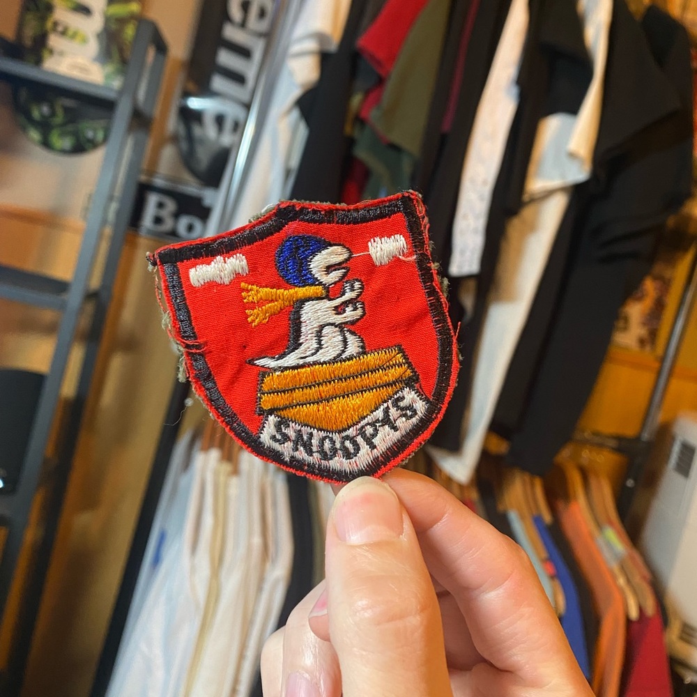 Vintage Snoopy Vietnam War Patch Aviation - Gem
